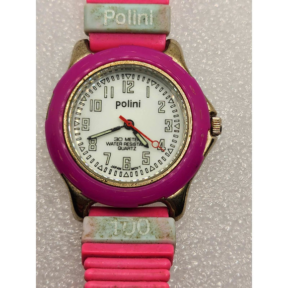 Polini | Accessories | Polini 0 Sport Watch Vtg 1990 90s Style Quartz ...